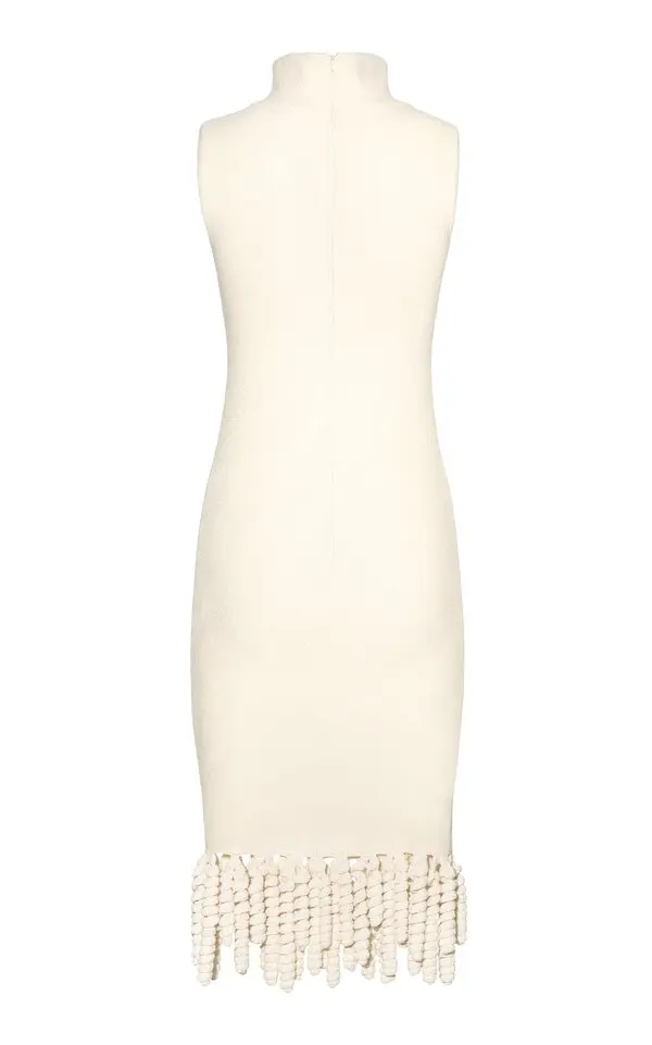 Malo Virgin Wool-silk Mini Dress