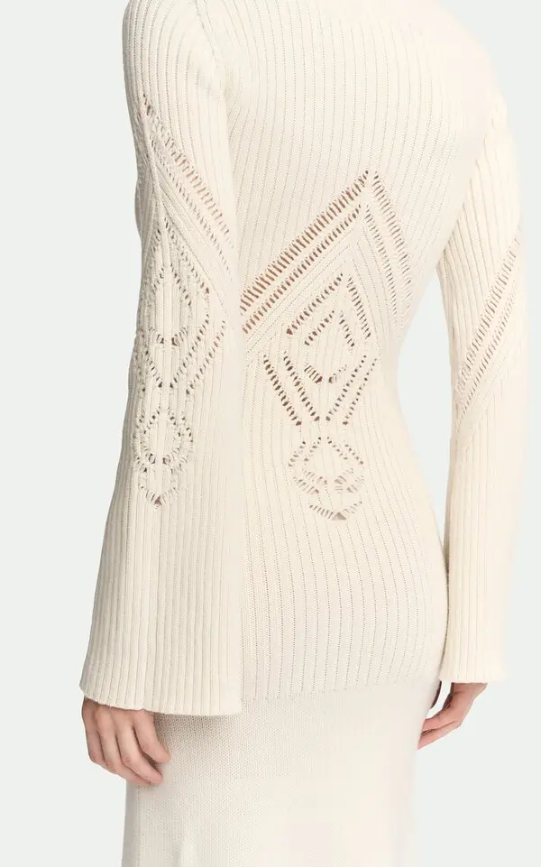 Malo Pointelle Maxi Dress