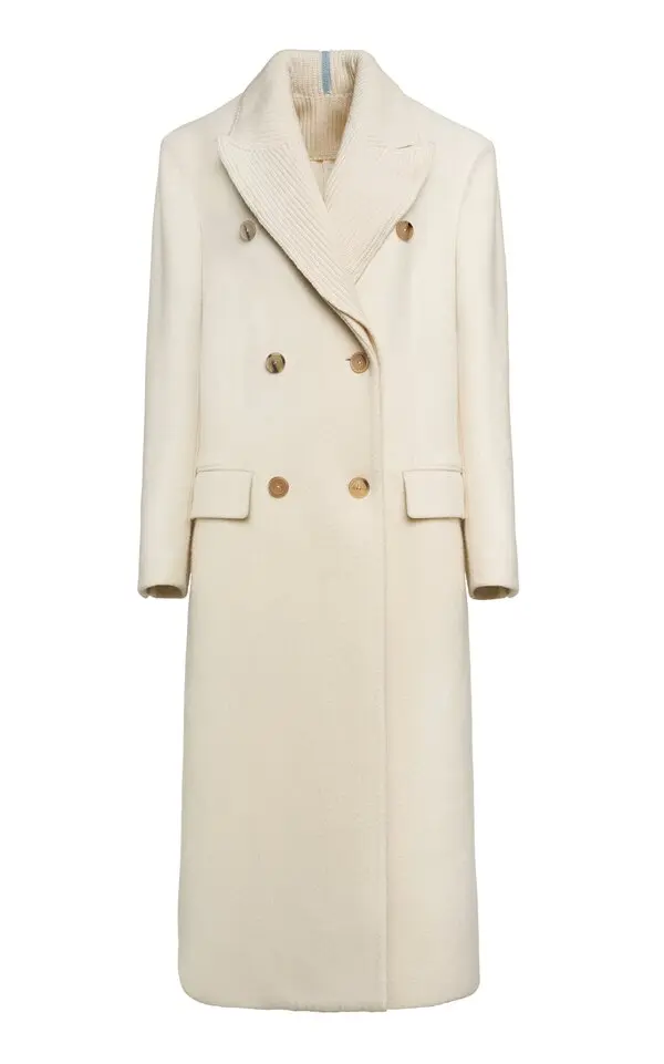 Malo Double Virgin Wool-blend Coat