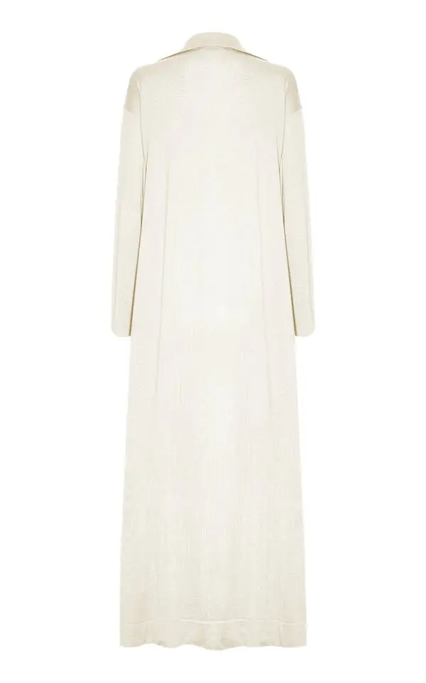 Malo Cashmere-silk Maxi Kaftan Dress