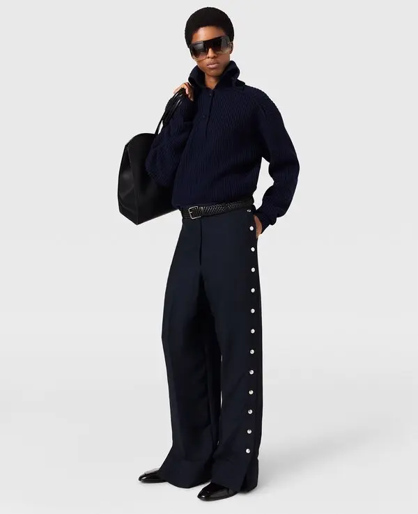 Stella McCartney Snap Detail Tailored Trousers - 4000