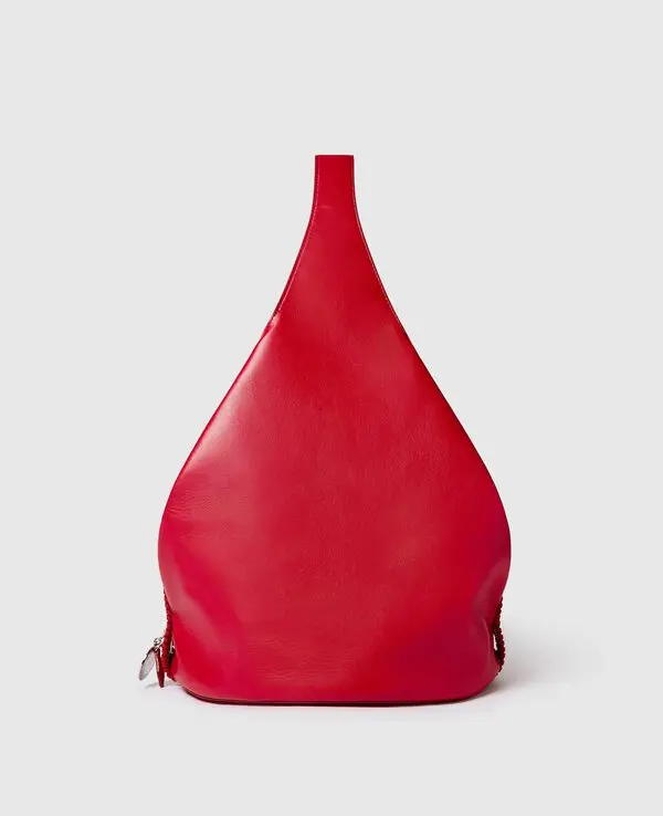 Stella McCartney Appaloosa Whipstitch Medium Bucket Bag