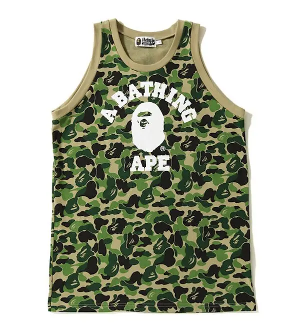 A BATHING APE Abc Tank Top