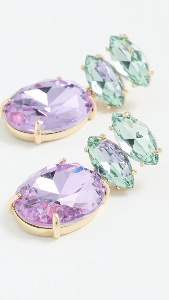 ROXANNE ASSOULIN Le Petite Crystal Earrings