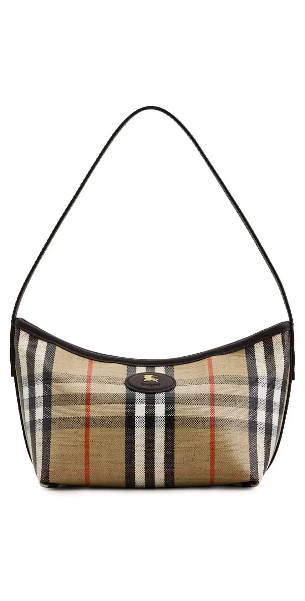 Burberry Highlands Baguette Bag - Sand