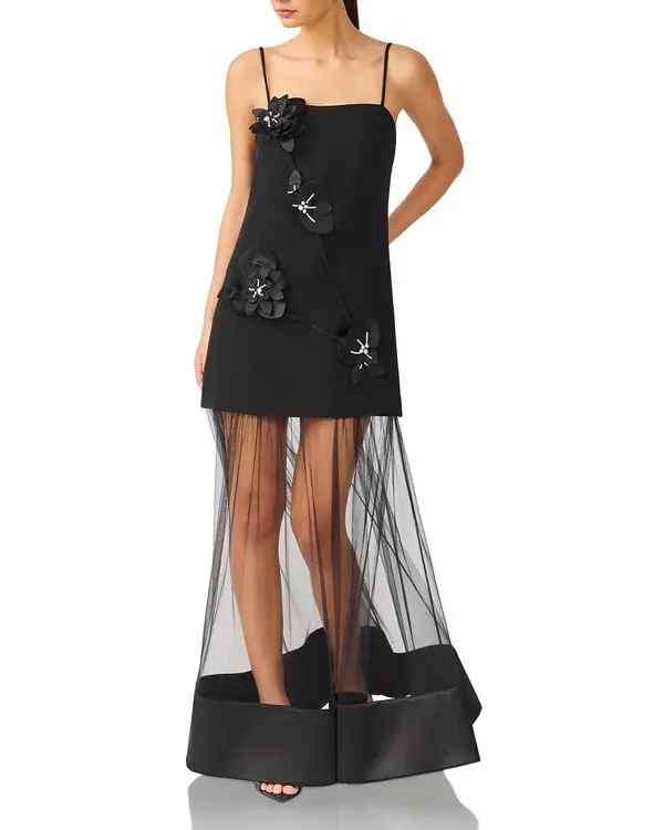 ELLIATT Reina 3d Floral Maxi Dress