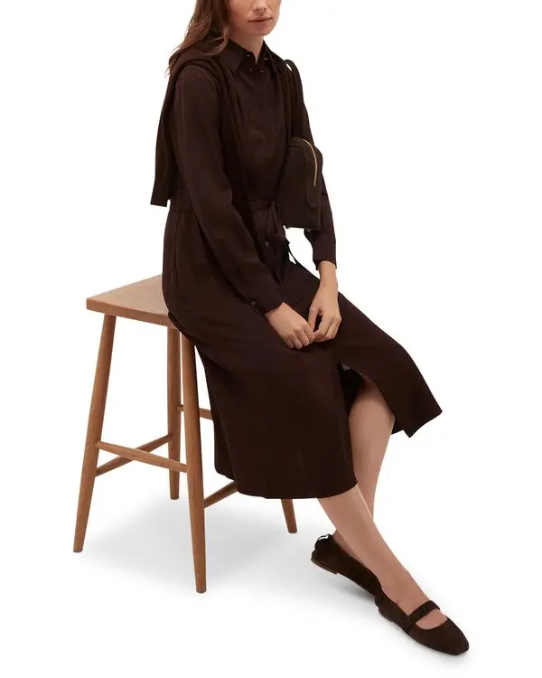 HOBBS LONDON Belted Shirt Dress