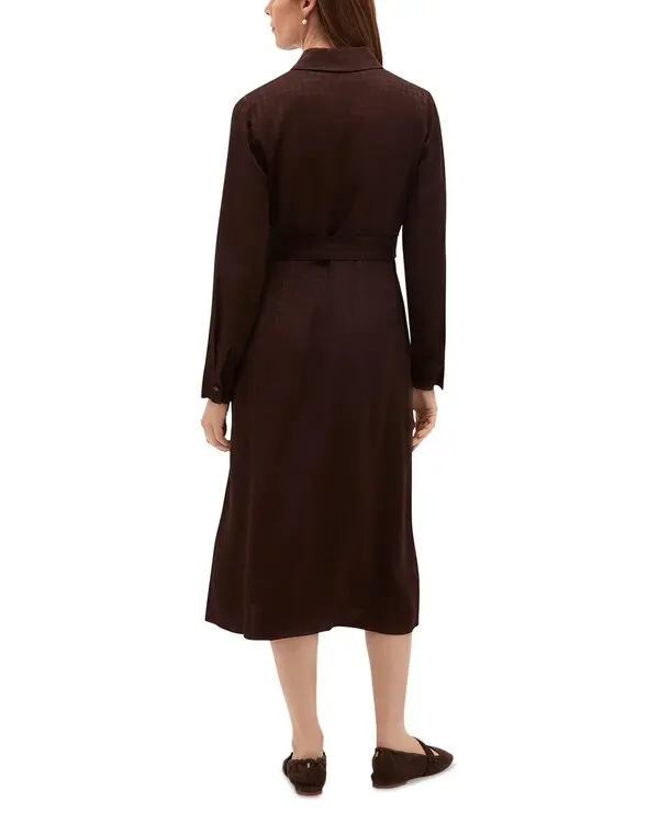 HOBBS LONDON Belted Shirt Dress