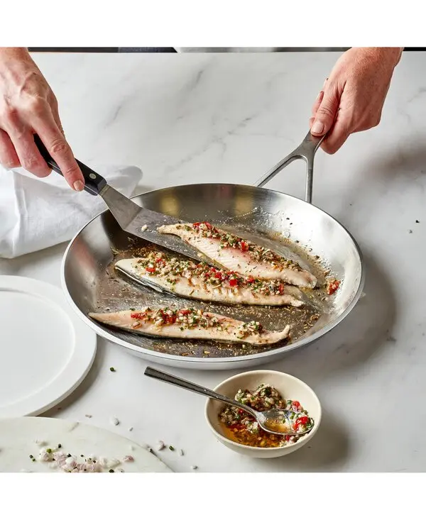 DEMEYERE Industry 5 Stainless Steel Fry Pan, 11