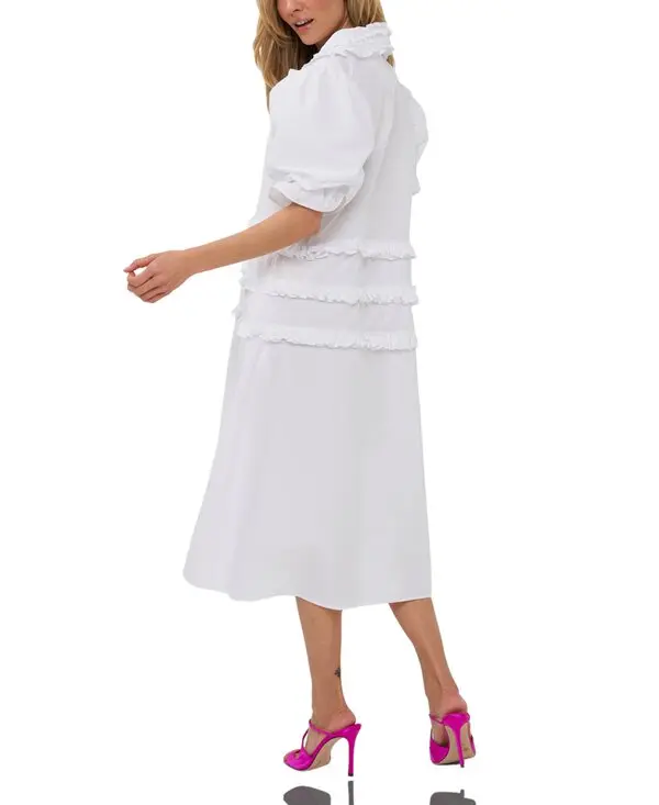 MARIELLE STOKKELAAR Dympfe Puff Sleeve Dress