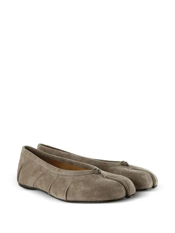 MAISON MARGIELA Tabi Suede Leather Ballets