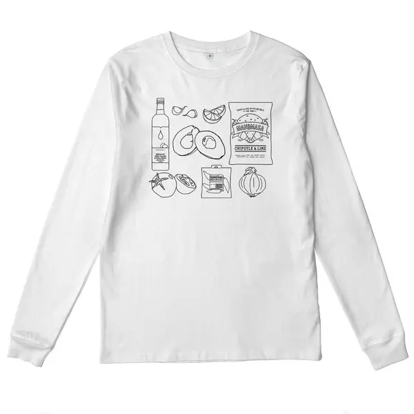 QUITE NICE CLOTHING Guacamole Long Sleeve T-shirt