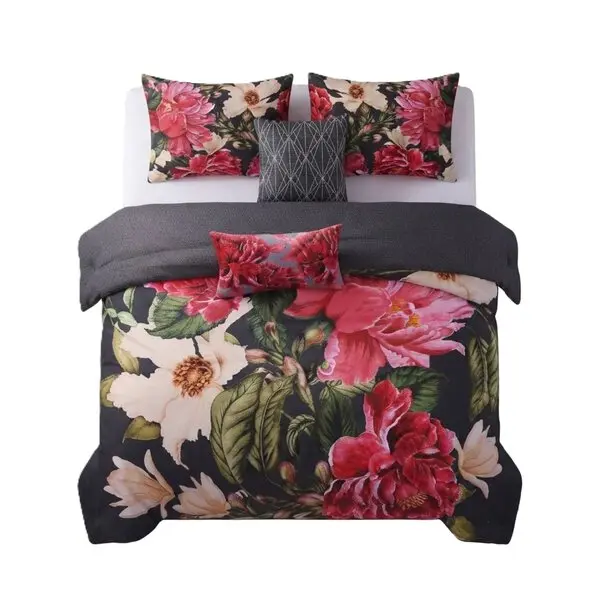 PURE PARIMA Bebejan Flower Garland Reversible Comforter Set