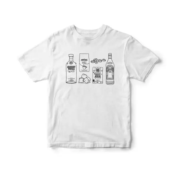 QUITE NICE CLOTHING Espresso Martini Tee - White