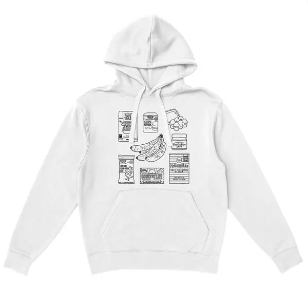 QUITE NICE CLOTHING Banana Bread Graphic Hoodie
