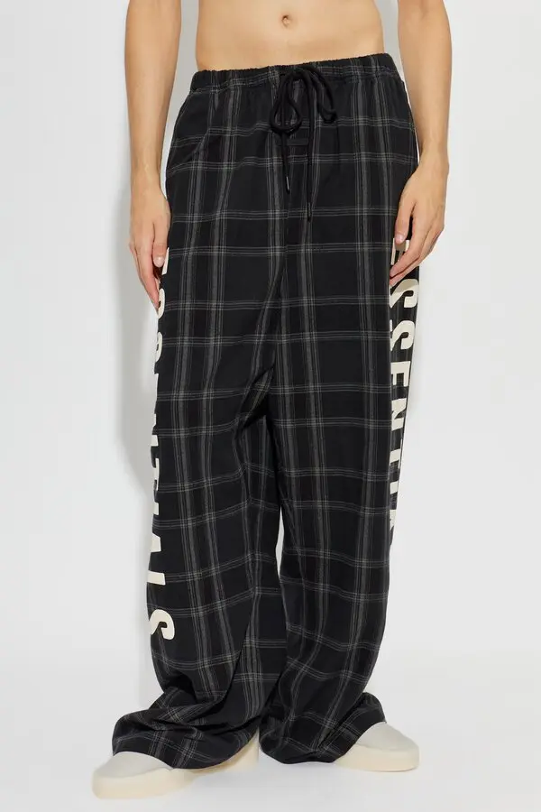 Fear Of God Cotton Pants With Logo