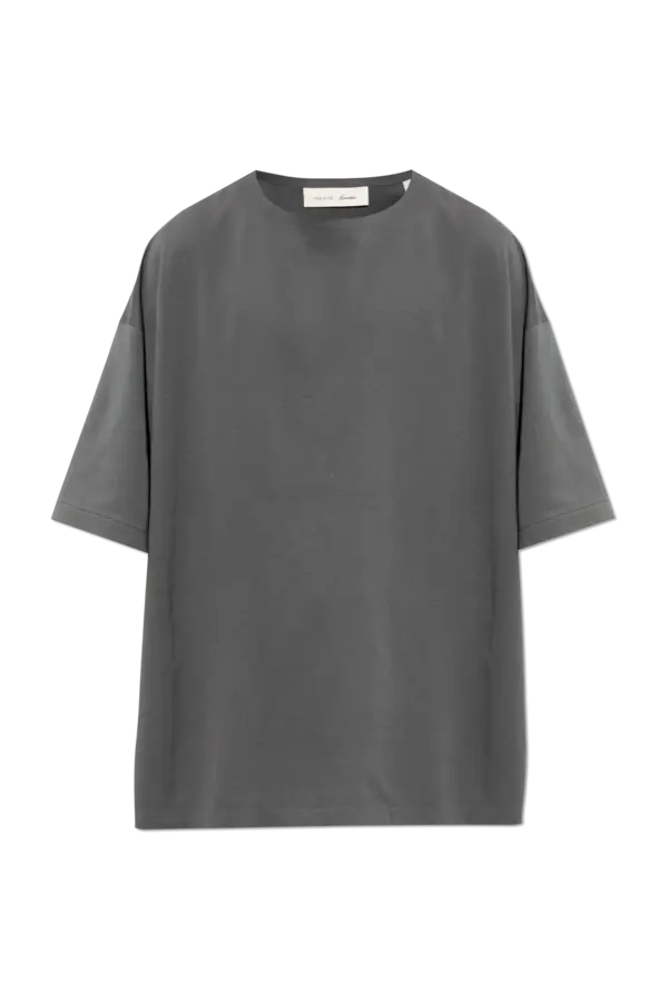 Fear Of God Cotton Oversized T-shirt - Grey