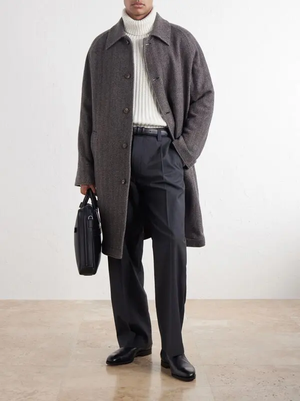 Eleventy Cashmere Overcoat