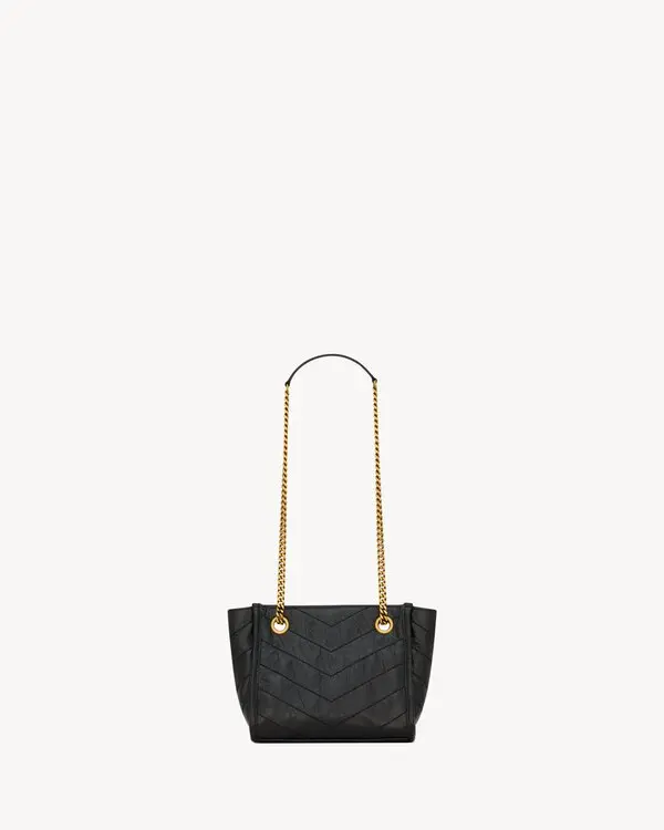 Saint Laurent Niki Mini Shopping Bag - Black