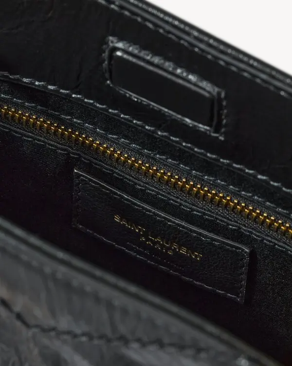 Saint Laurent Niki Mini Shopping Bag - Black