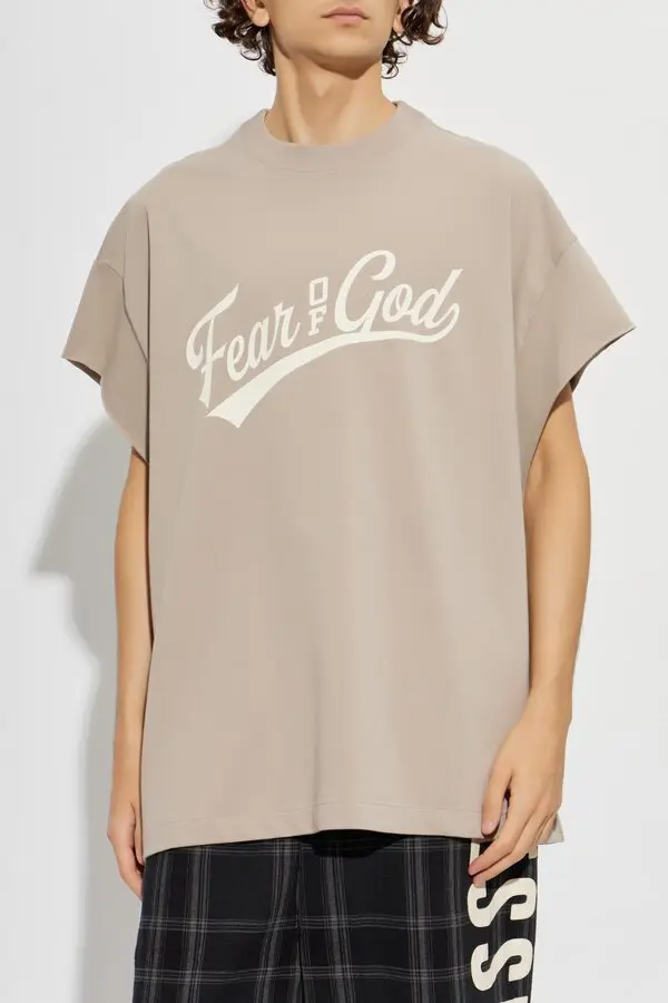 Fear Of God Cotton T-shirt With Print