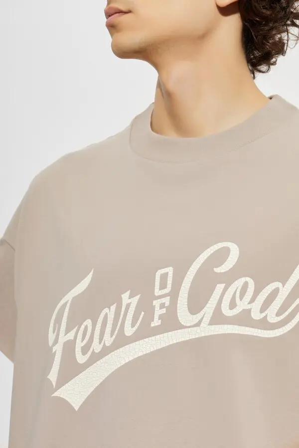 Fear Of God Cotton T-shirt With Print