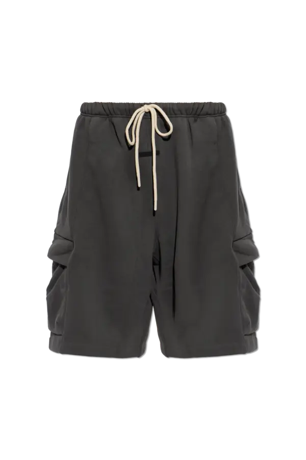 Fear Of God Cotton Cargo Shorts - Grey