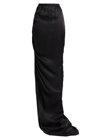 Rick Owens Maxi Skirt Size Cupro - Black