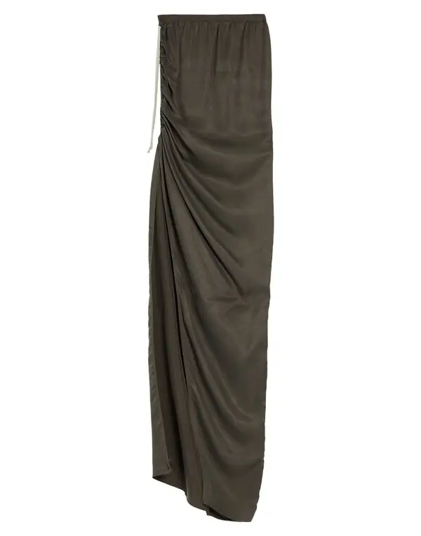 Rick Owens Maxi Skirt Size Cupro