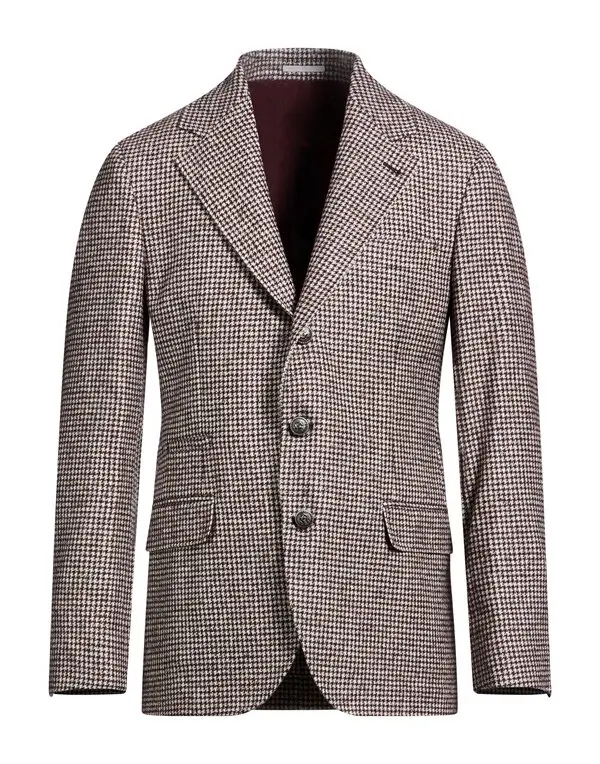 Brunello Cucinelli Blazer Chocolate Size Wool, Alpaca Wool, Polyamide