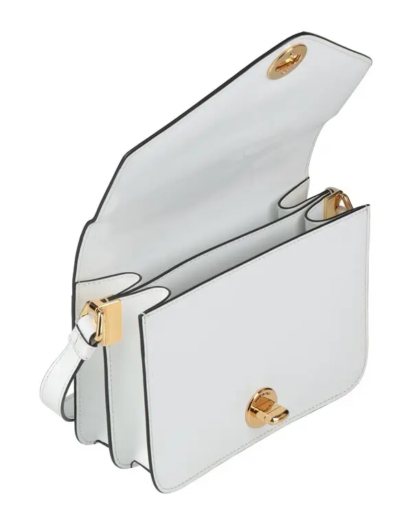 Moschino Leather Crossbody Bag - White