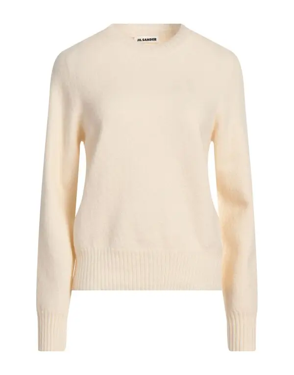 JIL SANDER Sweater Ivory Size Wool