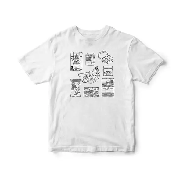 QUITE NICE CLOTHING Banana Bread Tee - White