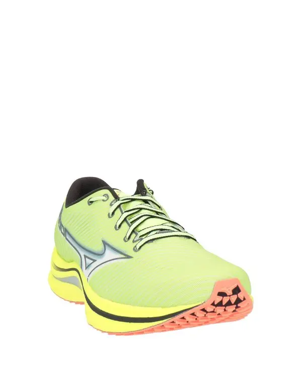 Mizuno Wave Rebellion Sneakers In Textile Fibers And Synthetic Material - Green