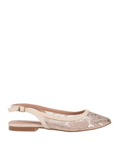 Patrizia Pepe Ballet Flats Size Leather, Textile Fibers - Blush