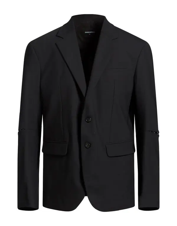 Dsquared2 Blazer Size Polyester, Virgin Wool, Elastane