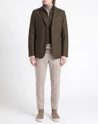 MOORER Coat Dark Size Wool, Polyamide, Cashmere