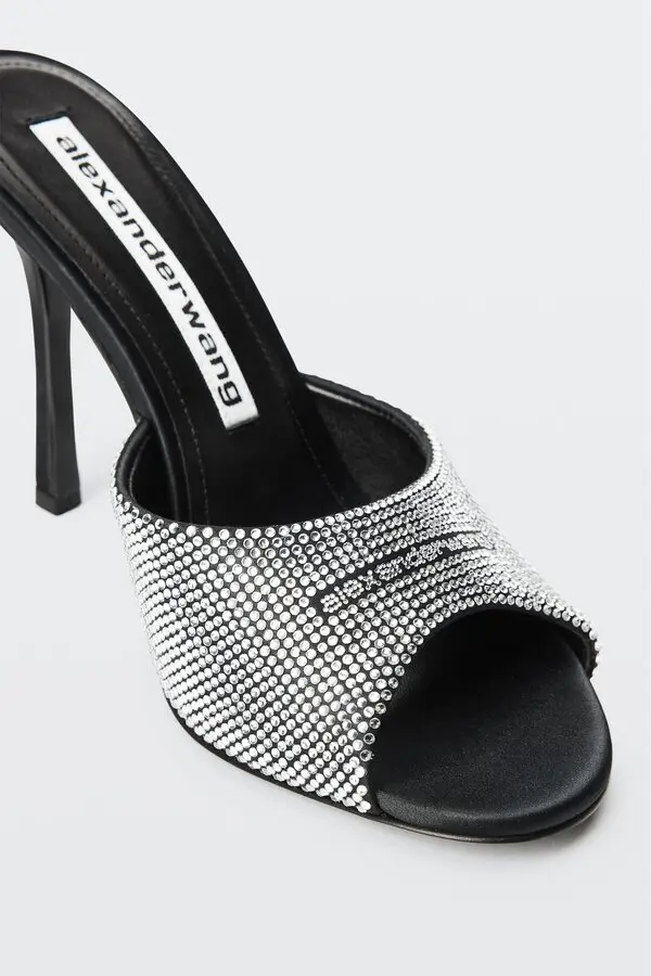 Alexander Wang Cher Crystal Hotfix 105mm Mule