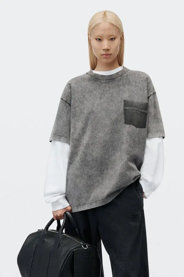 Alexander Wang Shadow Pocket Tee