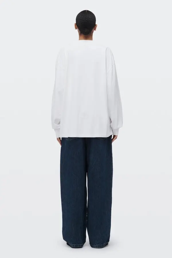 Alexander Wang Graphic Long Sleeve Tee
