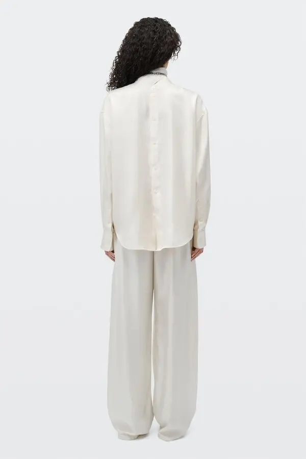 Alexander Wang Silk Reverse-detail Shirt