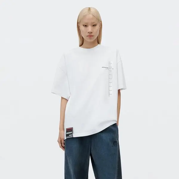 Alexander Wang Graphic Tee - White