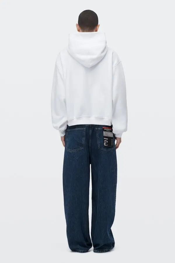 Alexander Wang Crystal Hotfix I Heart Aw Hoodie