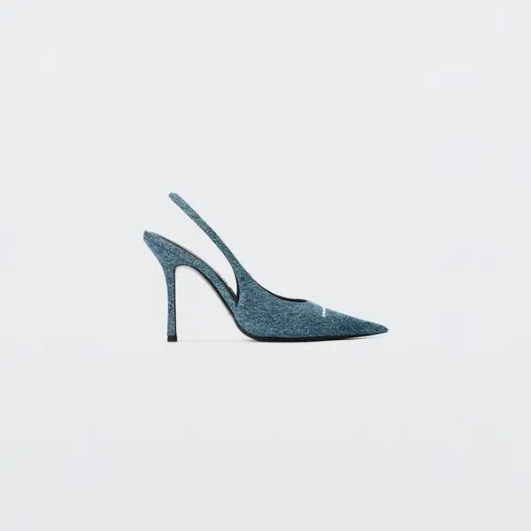 Alexander Wang Buffy 105mm Slingback Pump - Blue