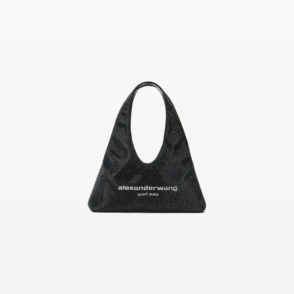 Alexander Wang Pike Crystal Mini Bag - Black