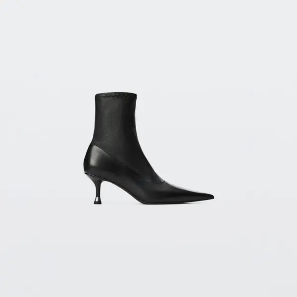 Alexander Wang Fei 65 Mm Stretch Ankle Boot - Black