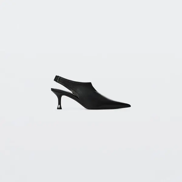 Alexander Wang Fei 65mm Stretch Slingback - Black