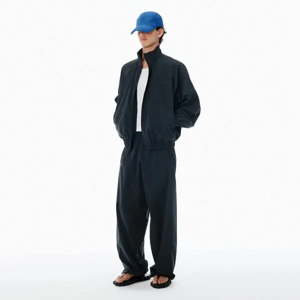Alexander Wang Logo Track Jacket - Black