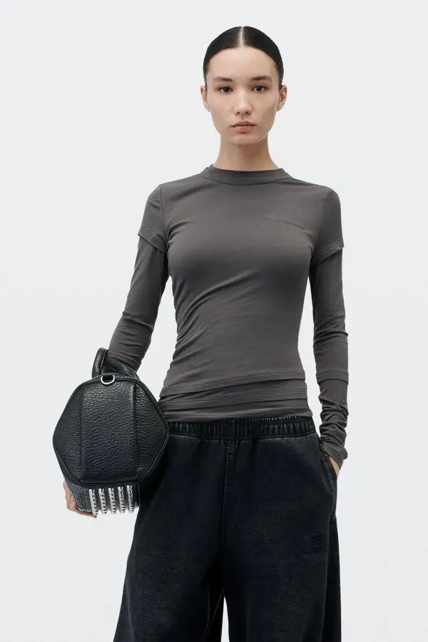 Alexander Wang Layered Long Sleeve Top