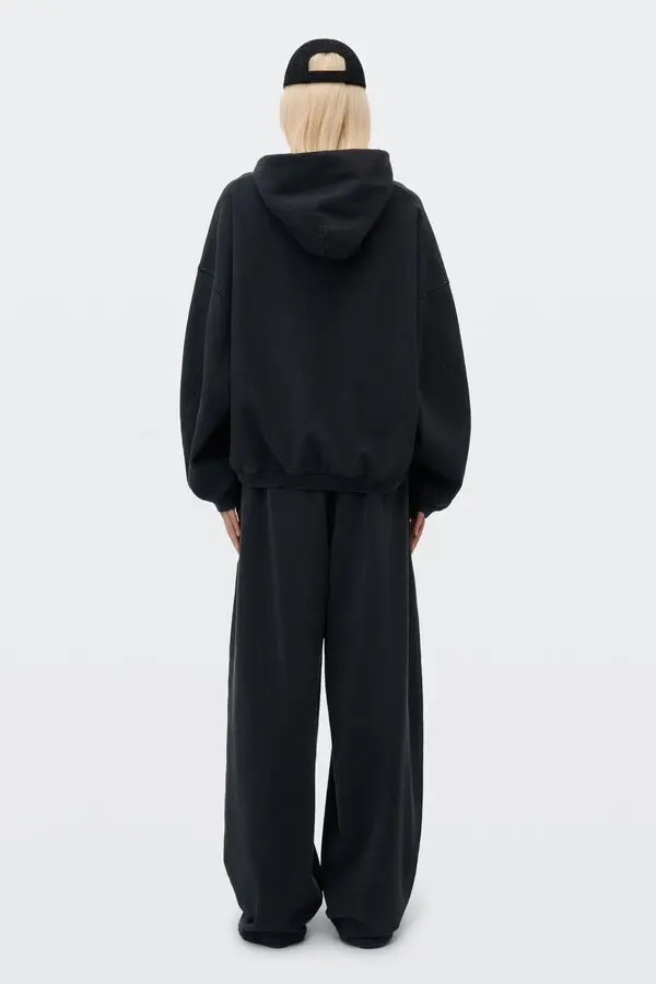 Alexander Wang Logo Print Mid-rise Oversized Sweatpant